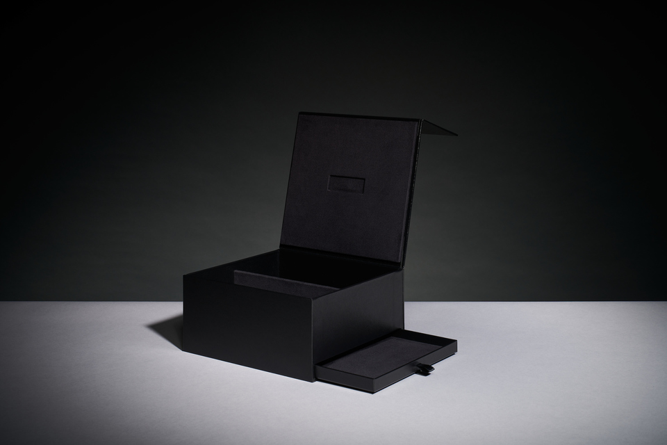 Bespoke Black Presentation Box | Downey