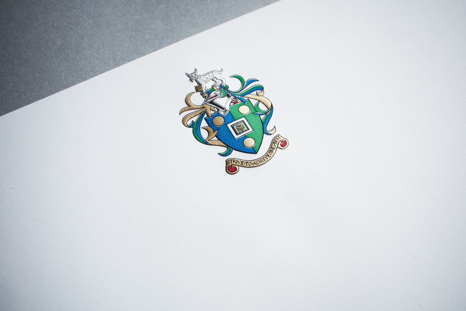Cavendish Coat of Arms Letterhead | Downey